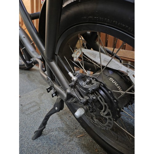 Knaap AMS 2-seater urban electric bike with fat tyres, Shimano gears ...