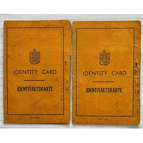 Pair of Guernsey under German Occupation Identity cards ...