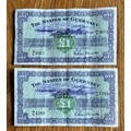 British Banknotes, The States of Guernsey, denomination One Pound ...