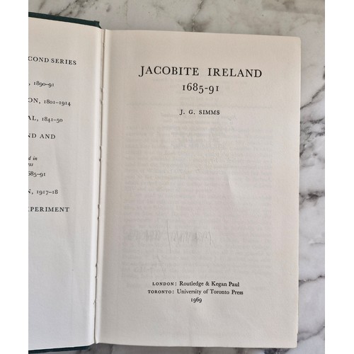 Jacobite Ireland, 1685-91. Simms, J.G. Routledge & K. Paul, 1969