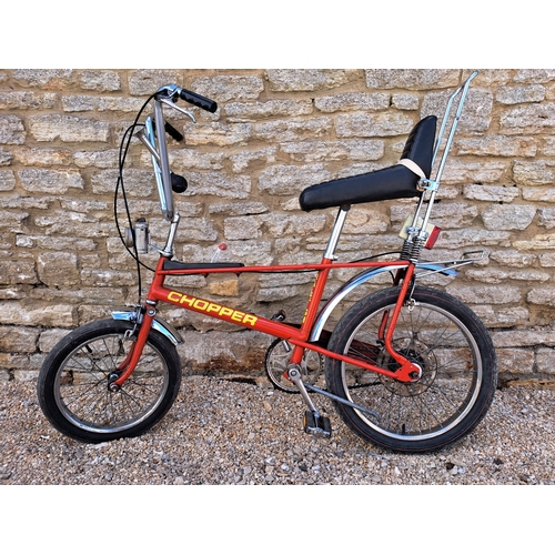 A Raleigh Chopper Mk 2, in original condition, colour infra red.