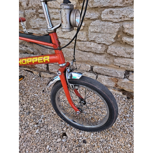 A Raleigh Chopper Mk 2, in original condition, colour infra red.