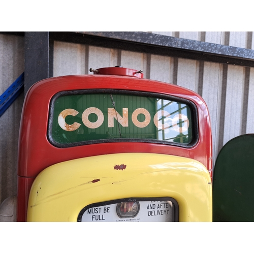 A Conoco petrol pump, c.1950's