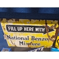 National Benzole enamel sign 61cm x 91cm