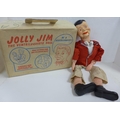 A Jolly Jim ventriloquist's doll, boxed