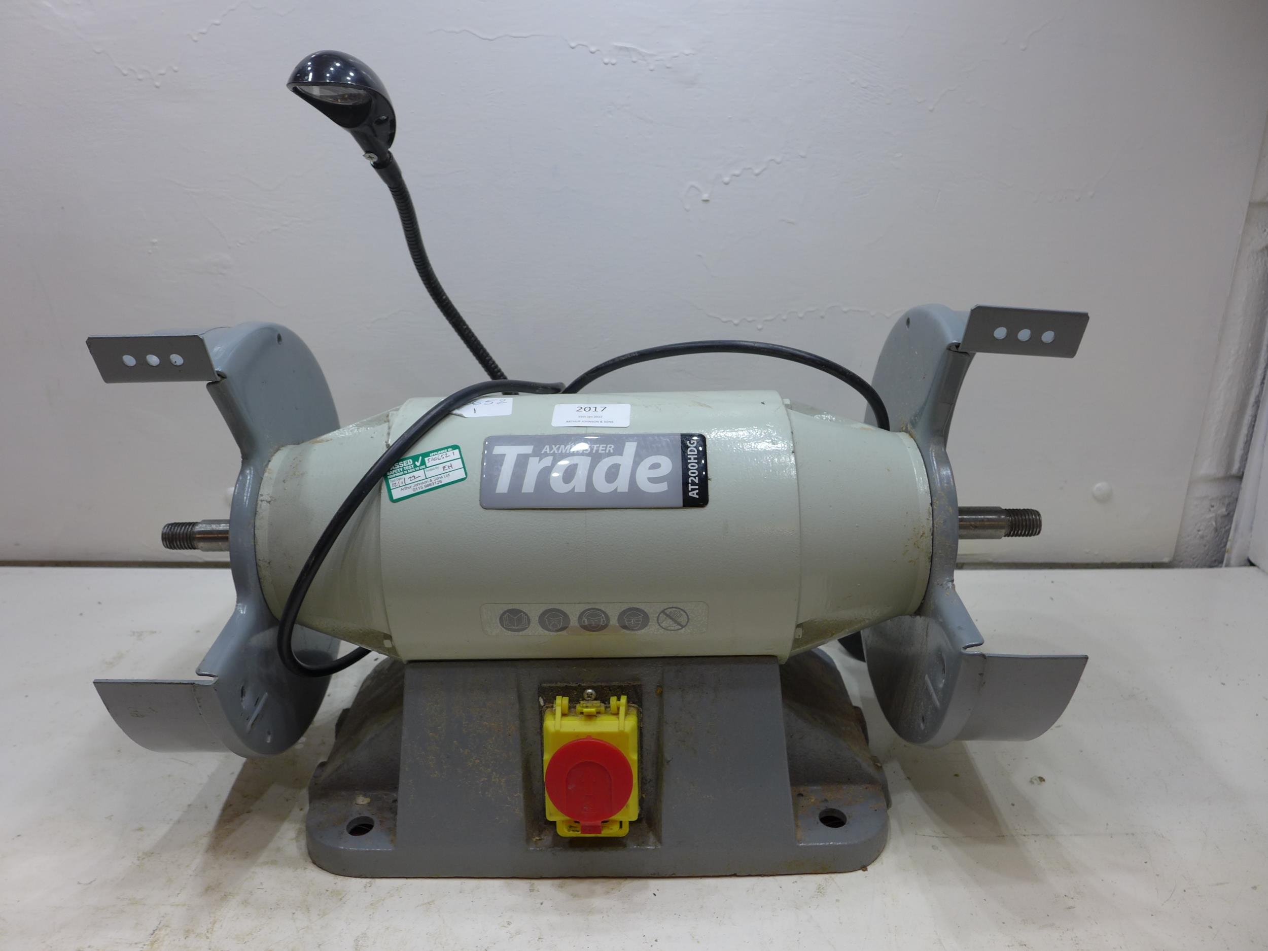 Axminster Trade bench grinder W