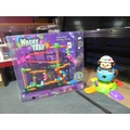Wacky Trax Marble Mania set and a Bright Starts game
