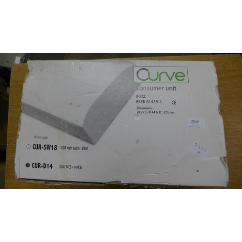 Curve consumer unit (CUR-D14) boxed