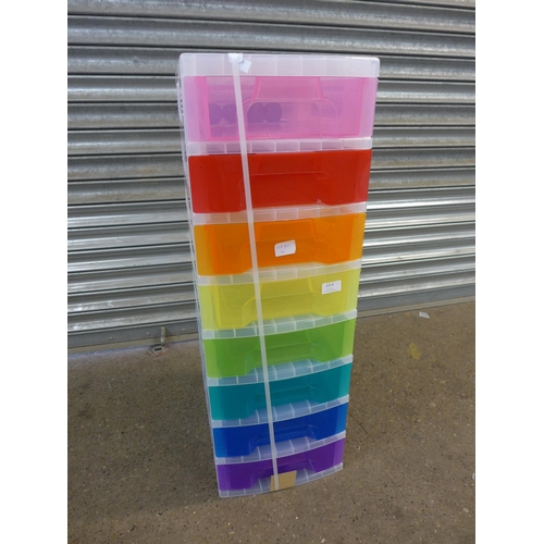 Rainbow storage box 8 draws