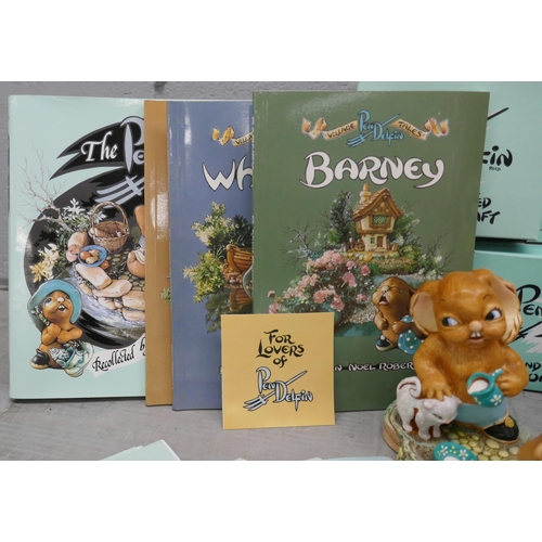 A very large collection of Pendelfin figures and large Pendelfin ...