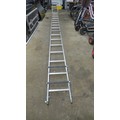 A Chase 17-rung Class A crawler extendable ladder