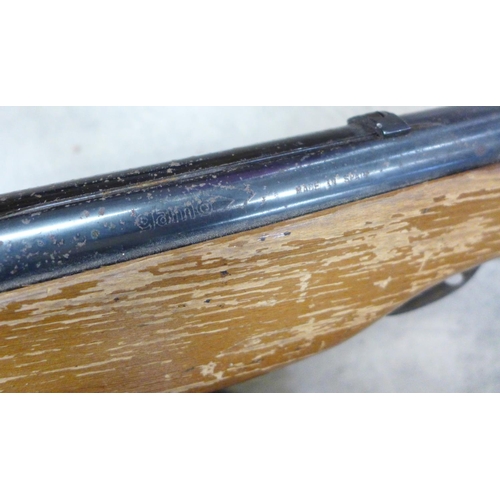 A .22 Superfire Power Magnum air rifle by ASI and an ASI 4 x 20 scope