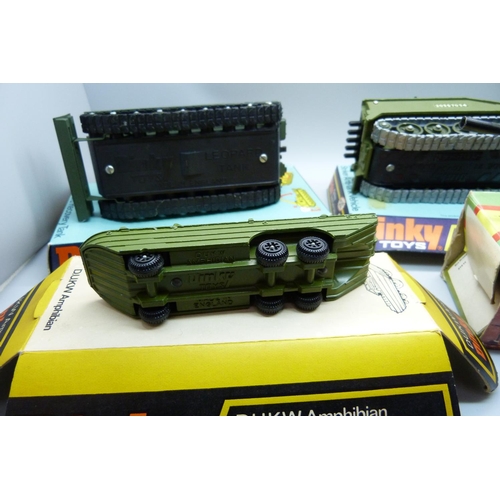 A D.U.K.W. Amphibian Dinky Toys 681 model Speed Wheels in original ...