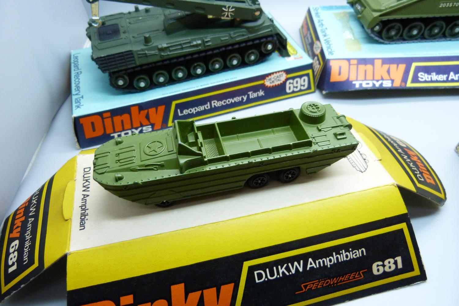 A D.U.K.W. Amphibian Dinky Toys 681 model Speed Wheels in original ...