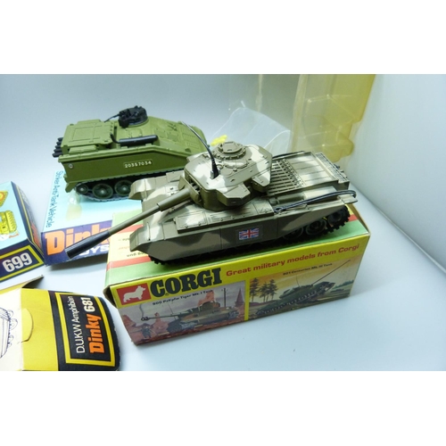 A D.U.K.W. Amphibian Dinky Toys 681 model Speed Wheels in original ...