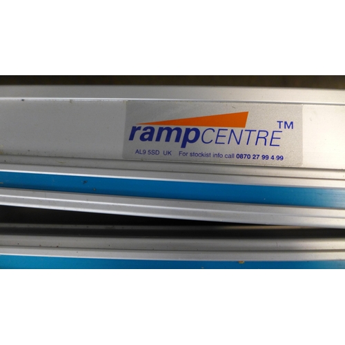 A set of Rampcentre Aerolight lightweight wheelchair ramps