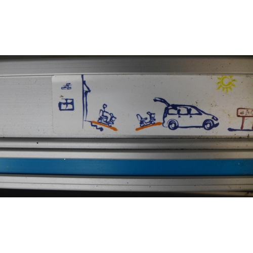 A set of Rampcentre Aerolight lightweight wheelchair ramps