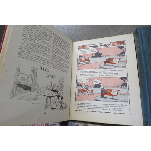 Seven vintage annuals for girls from the 1930s onwards including The ...
