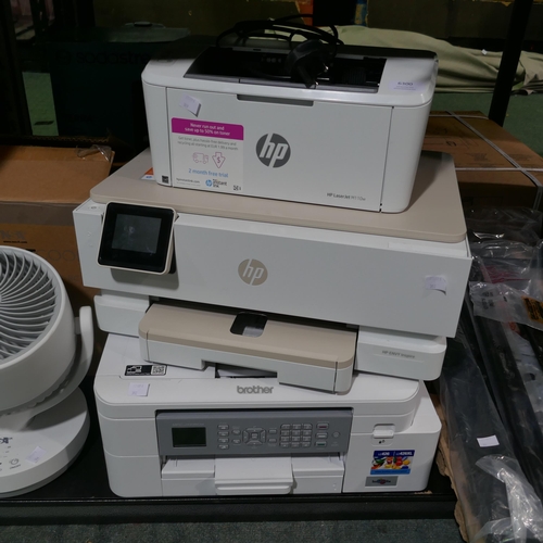Two HP printers and a Brother Inkjet Printer (345-382,389,392) *This ...