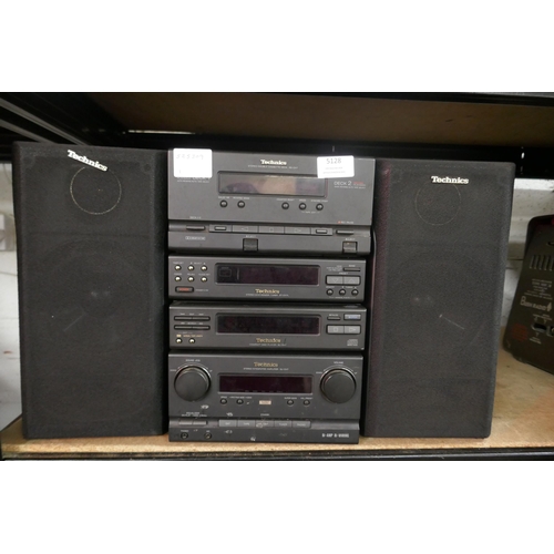A quantity of Technics stereo equipment including an RS-CH7 stereo ...