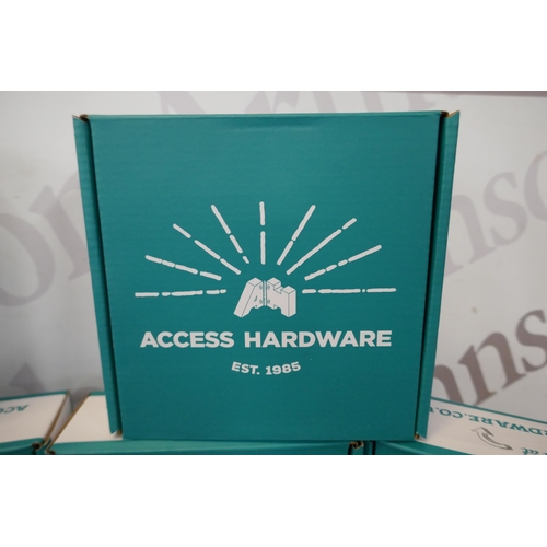 6 boxed Access hardware door handles