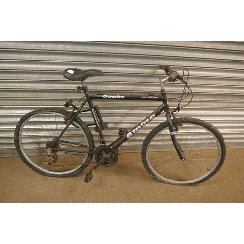 An Alpine Quake 18 speed grip shift Shimano equipped all terrain bike