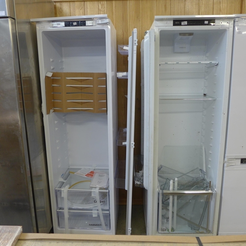 AEG integrated tower fridge and beko fridge - (both require attention ...