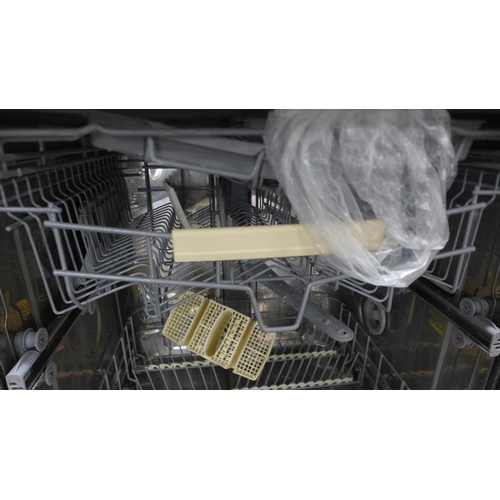 A SMEG - model 8102400201 cream coloured retro style dishwasher