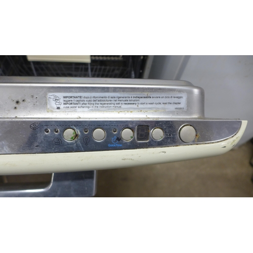 A SMEG - model 8102400201 cream coloured retro style dishwasher