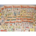 A box of Beano comics, 1969-1977