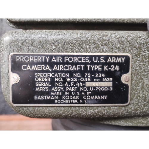 A US Air Force issue aerial reconnaissance camera by Eastman Kodak ...