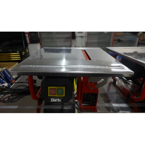 A sample Clarke ETC8 230v electric tile cutter* This lot is subject to VAT