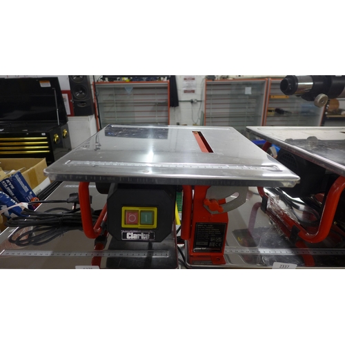 A sample Clarke ETC8 230v electric tile cutter* This lot is subject to VAT