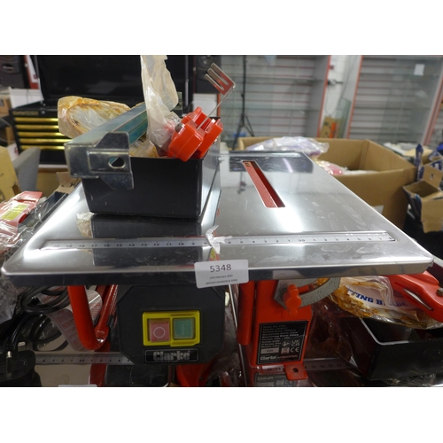 A sample Clarke ETC8 230v electric tile cutter* This lot is subject to VAT
