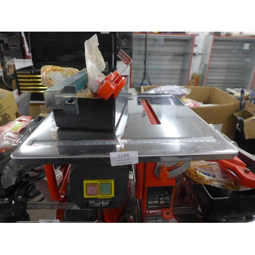 A sample Clarke ETC8 230v electric tile cutter* This lot is subject to VAT