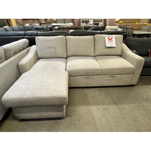 Coddle Aria beige sofa bed with storage - (transit marks), original RRP ...