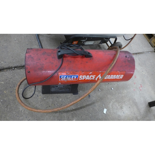 2 propane space heaters including a Sealey Space Warmer and an Andrew’s ...