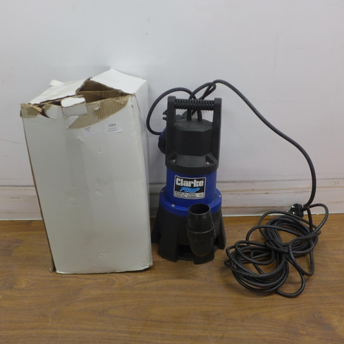 A boxed sample Clarke pump CSV4A puddle pump * This lot is subject to VAT