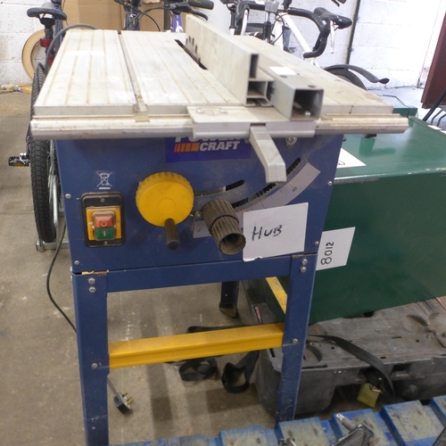 A Powercraft table saw