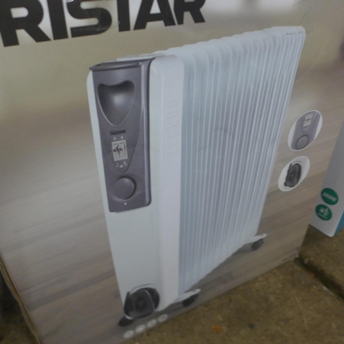 A boxed sample Tristar oil filled radiator heater * This lot is subject ...
