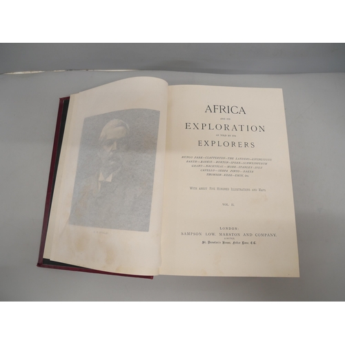 A collection of four books on African exploration including Africa by ...