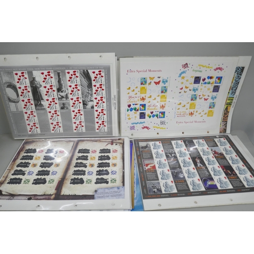 Stamps; Great Britain Queen Elizabeth II Royal Mail "Smiler Sheets" or ...