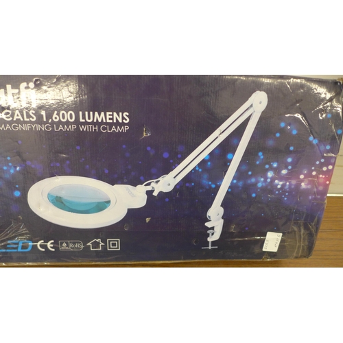 A Neatfi XL bifocals 1600 Lumens LED desk magnifying lamp