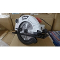 A boxed sample Clarke 240v circular saw *This lot is subject to VAT