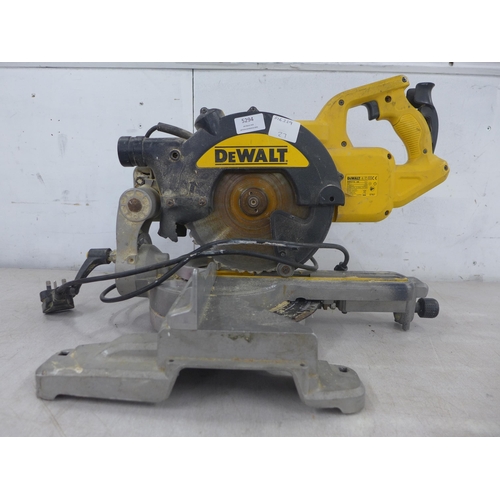 A DeWalt DW5773 mitre saw