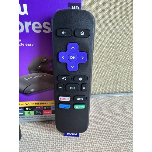 Roku Express HD Wi-Fi streaming device *This lot is subject to VAT