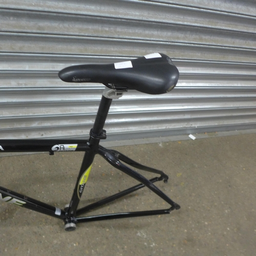 A Gitane Mach1600 7005 double butted aluminium bike frame with carbon ...