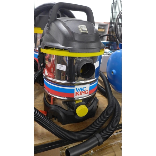 A sample Clarke Vac King wet and dry vacuum cleaner **Failed PAT test ...
