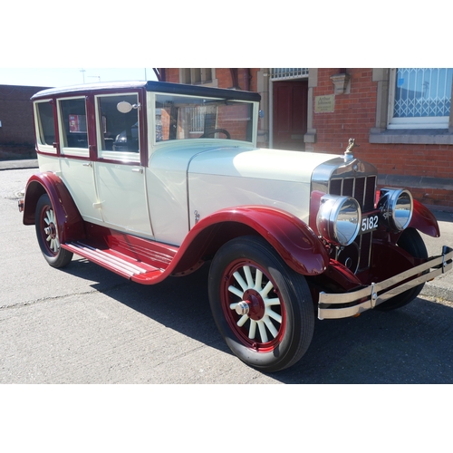 A 1928 Franklin Model 11A car in fully restored working order. Made by ...
