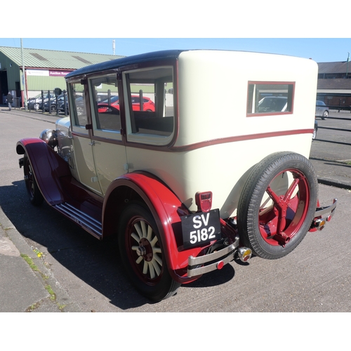 A 1928 Franklin Model 11A car in fully restored working order. Made by ...